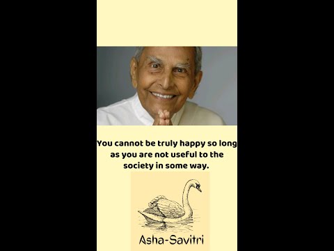 Sadhu vaswani gurukul You cannot be truly happy till you are not useful to the society.