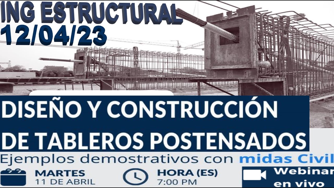 DISEÑO Y CONSTRUCCIÓN DE TABLEROS POSTENSADOS