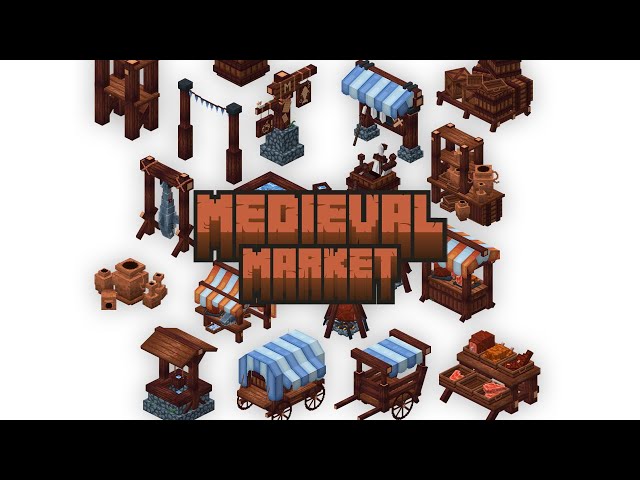 Medieval Market Volume 1 Minecraft Texture Pack