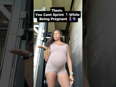 Pregnant Woman Can’t Run.. ❗️🏃🏽♀️➡️🤰🏽 #pregnancy #pregnant