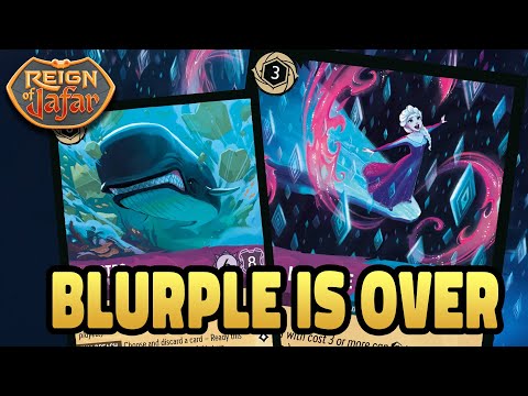 I took a BLURPLE Disney Lorcana Deck to locals and went 1-2