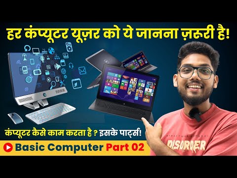 Computer Parts Explained in Hindi 🔥 | Main Components of Computer System | Basic Computer Course