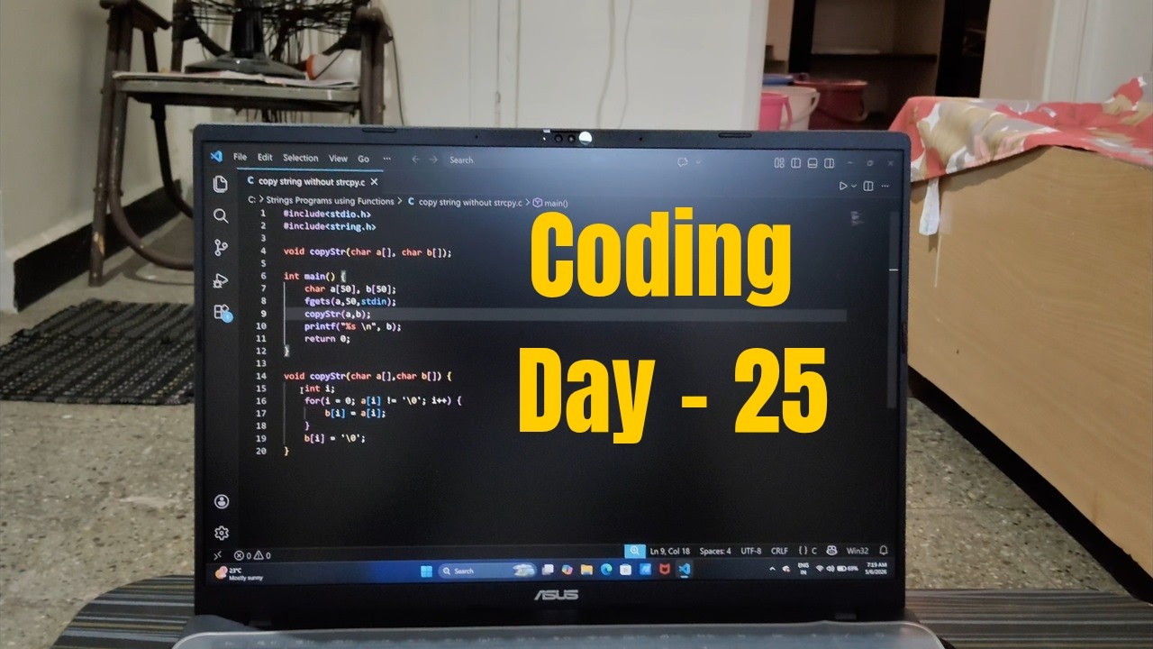 Coding Day - 25