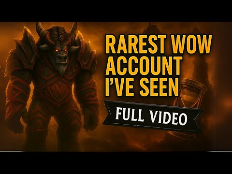 This WoW Account Has Been Frozen for 15 Years – What I Found Is Unreal (Full Exploration)