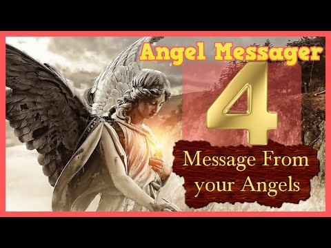 ❤️Angel Number 4 Meaning 💫connect with your angels and guides