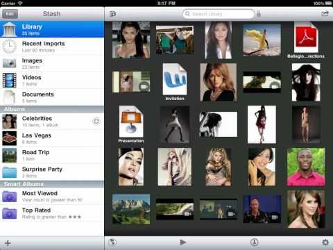 Stash: Organizing & Viewing