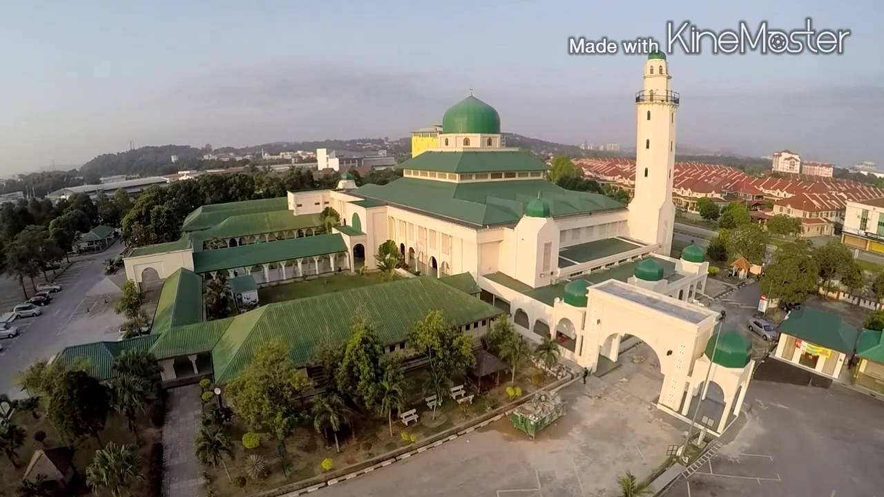 Aerial Footage - Masjid Al Hasanah  Bandar Baru Bangi - UAV Drone Quad