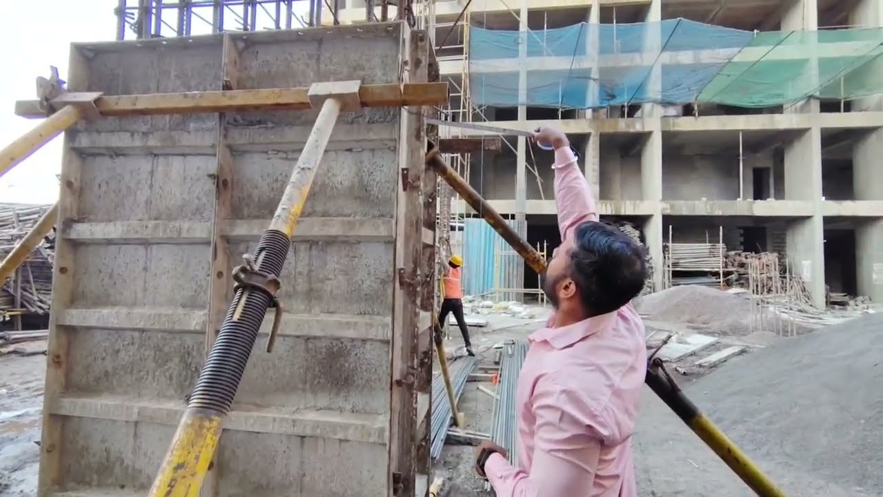 ALUMINIUM FORMWORK FOR COLUMN (MIVAN Construction work)