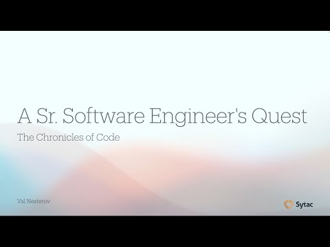 The Chronicles of Code: A Sr. Software Engineer's Quest – Val Nesterov