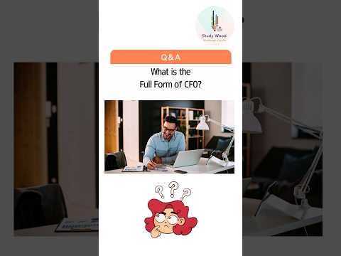 What is the Full Form of CFO? #youtubeshorts #shortsvideo #cfo #viral #shorts