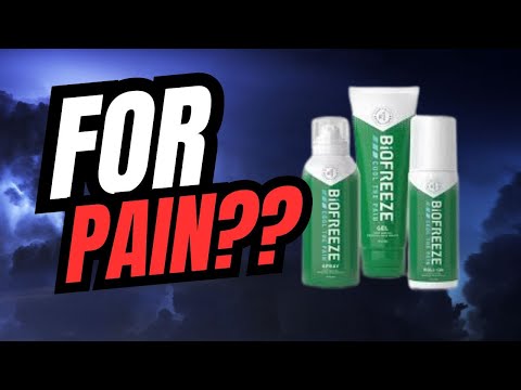 BIOFREEZE: A type of ointment for pain