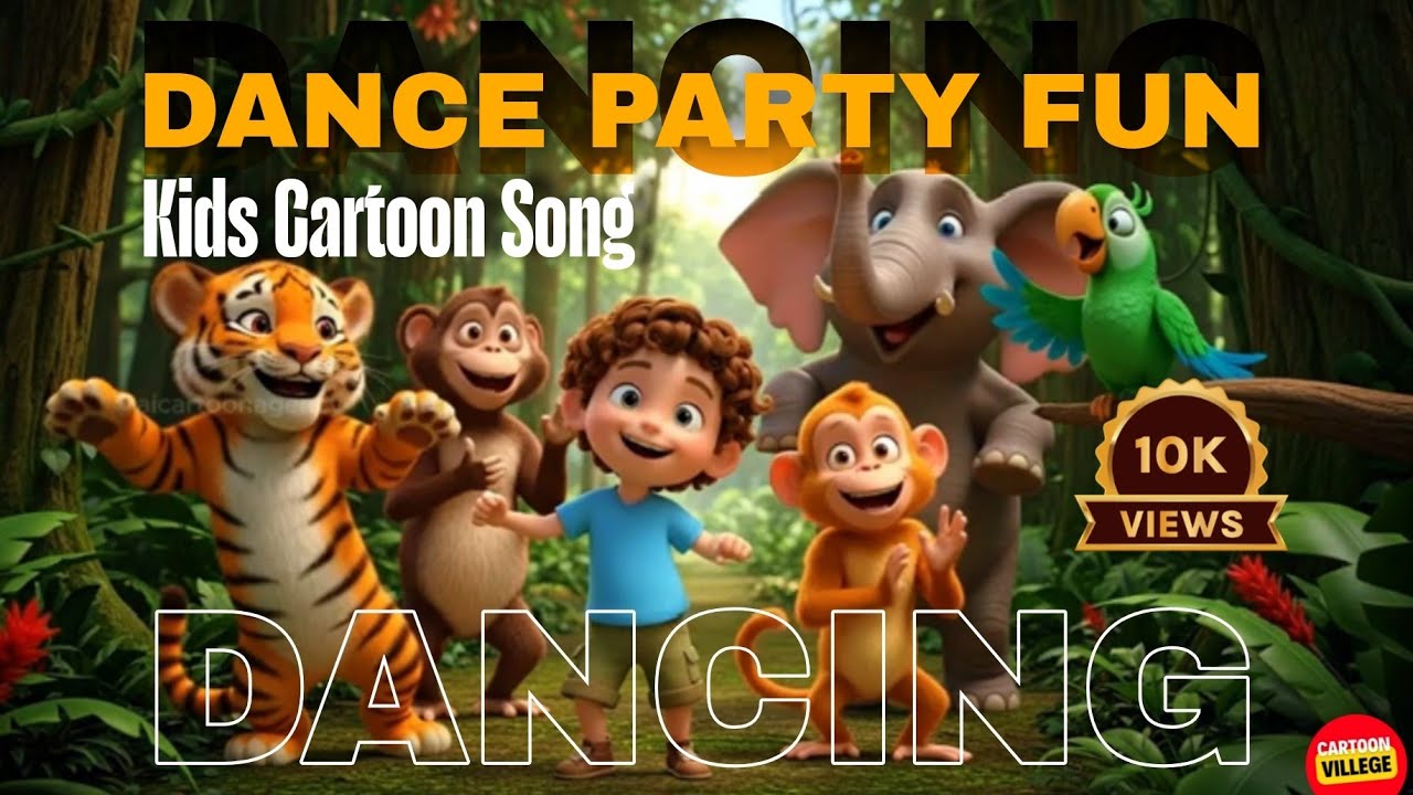 Kids Dance Party |Fun Singing & Dancing  | Al Cartoon Songs for Children 