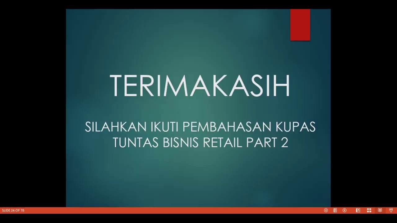 Kupas Tuntas Bisnis Retail - Part 1