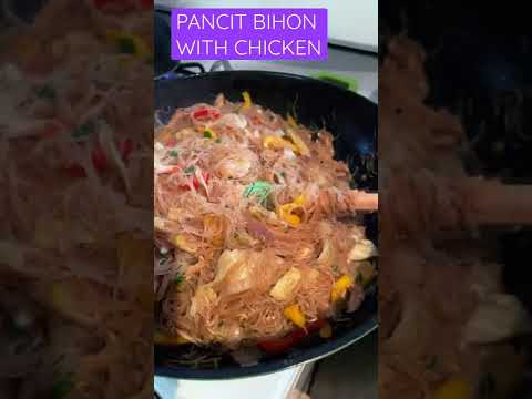 #shorts PANCIT BIHON WITH CHICKEN