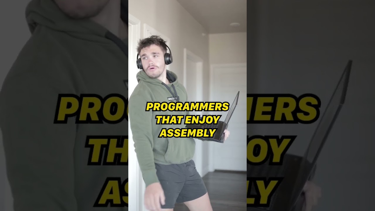 Programmers that enjoy Assembly #programming #coding #shorts
