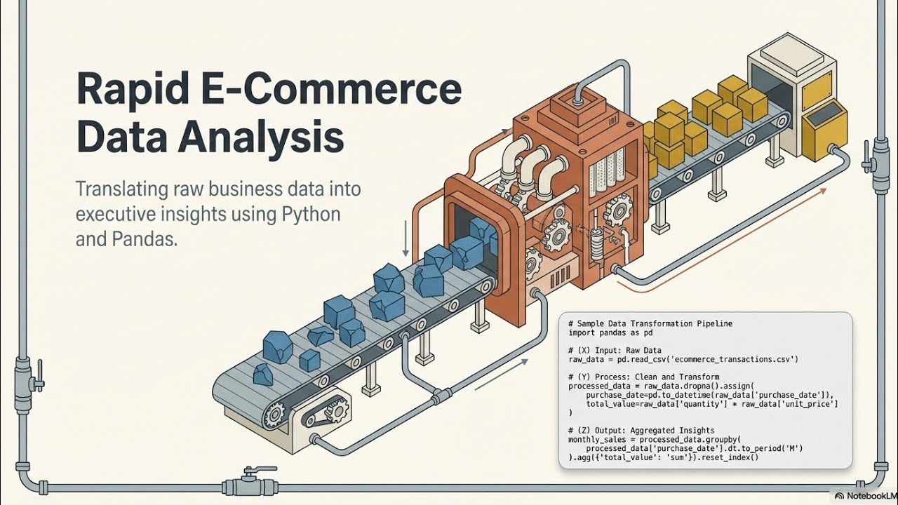 E-commerce Data Analysis Project Using Pandas | Python Tutorial