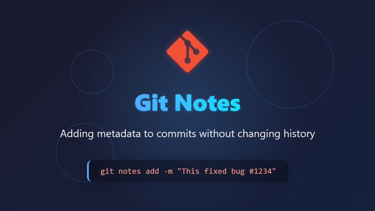 Git Notes: Enhance Commits with Metadata Without Altering History!