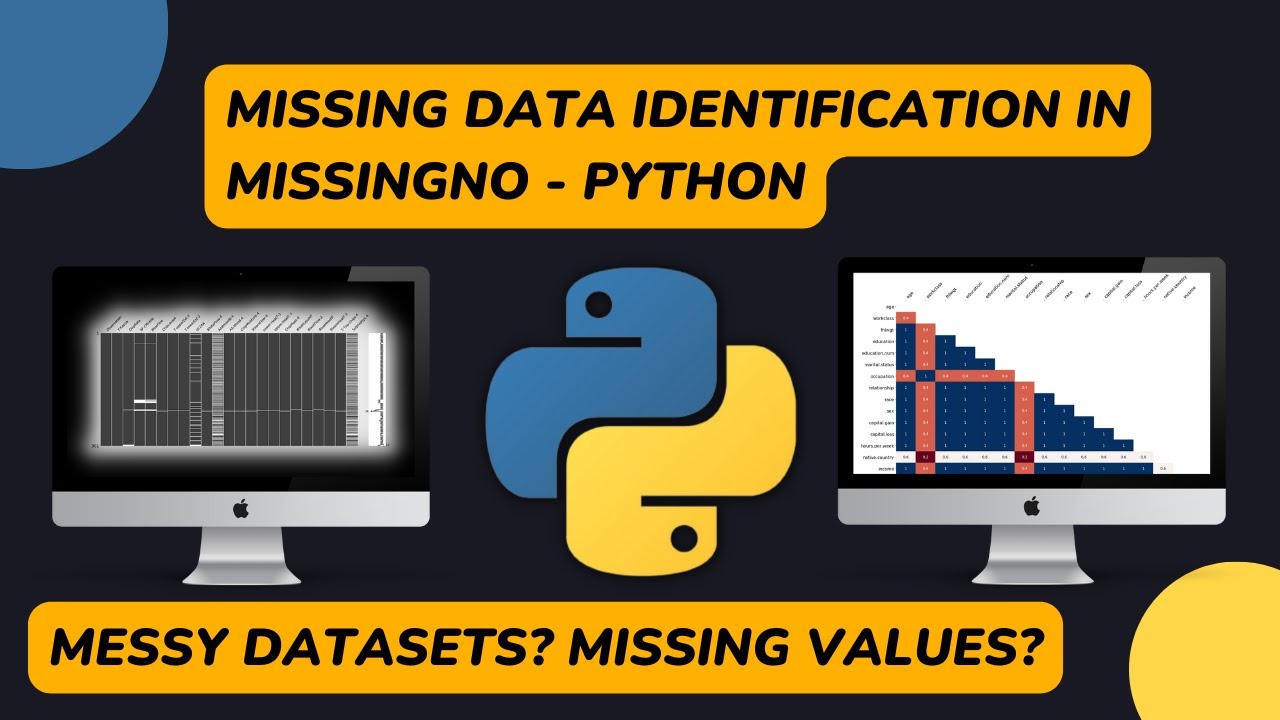 Visualizing and Analyzing Missing Your Data with Python's Missingno Library