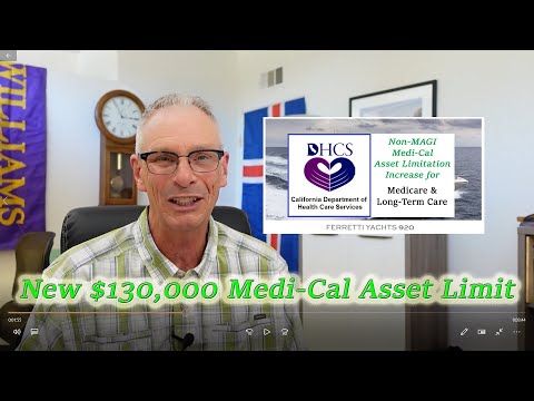 New Higher Medi-Cal Asset Limits for Medicare and Long-Term Care Expenses