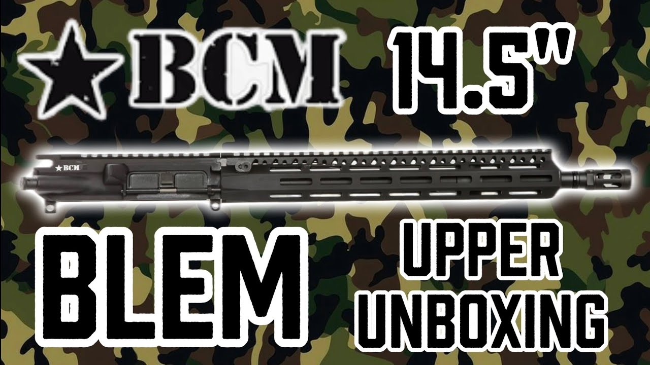 BCM 14.5 Blem Upper Unboxing | Best AR-15 Upper for the Money?
