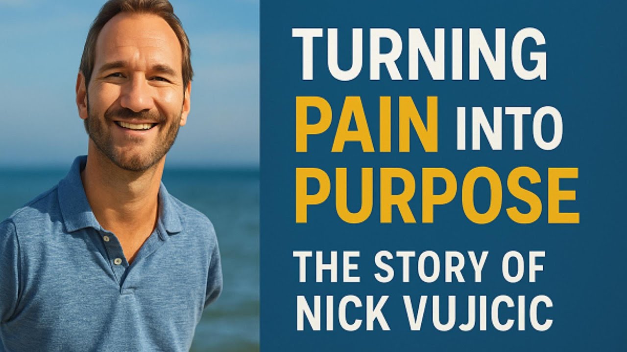 Turning Pain into Purpose – The Story of Nick Vujicic