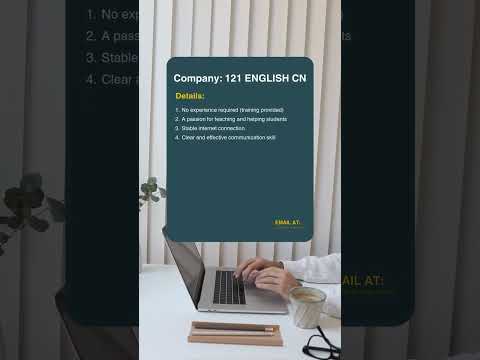 Hiring Details || 121 ENGLISH CN