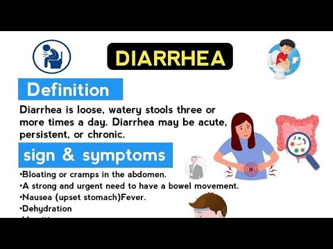 Diarrhea (Definition/Symptoms/Treatment).