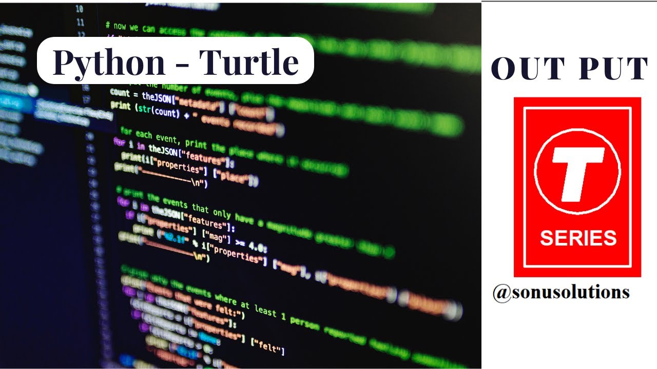 tseries logo design using python turtle | python turtle graphics |python animation|#viral #trending