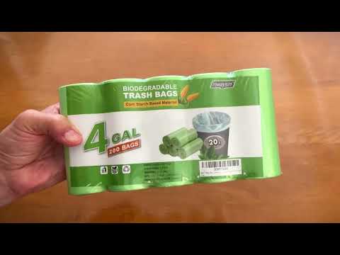 Small Trash Bags 4-6 Gallon