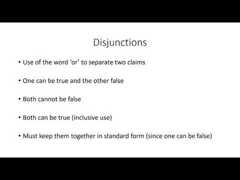 And/or: Conjunctions, disjunctions and contradictions – Philosophy and ...