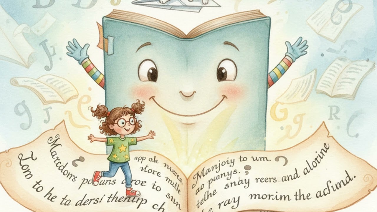 The Lively Library Where Books Borrow Readers | Magical Kids Storytime