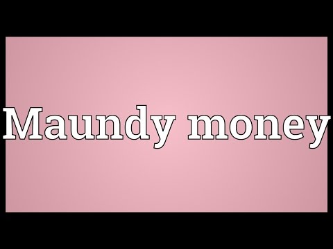 Maundy money Meaning