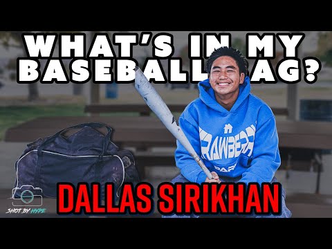 What's In My Baseball Bag? With Catcher Dallas Sirikhan Class Of 2025