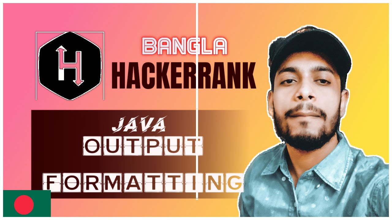 Java Output Formatting HackerRank bangla problem solving | the cracker