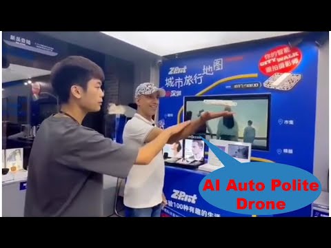 AI Auto Pilot Drone For Vloggers