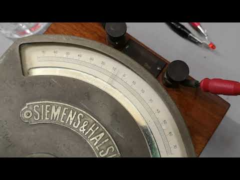Siemens Halske Physikalische Werkstätten Galvanometer LED torch test