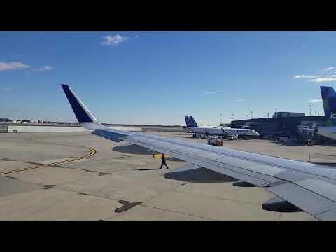 Push Back Aboard Jetblue Flight 509 At JFK Airport In Queens, New York.