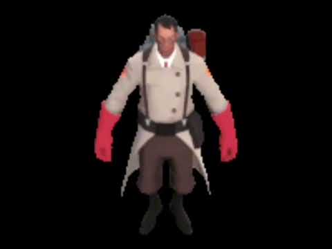 Steam Community :: Video :: Medic from TF2 a-poses while singing Human