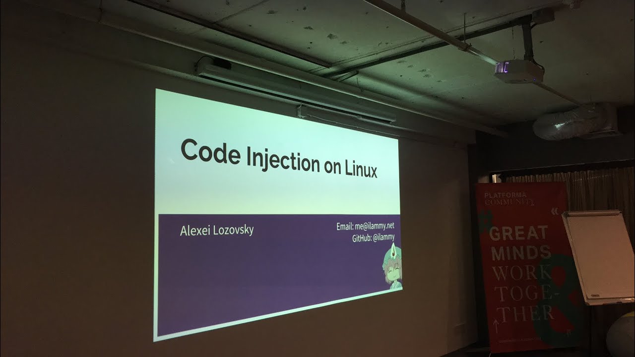 Peer Lab NativeDev #Kyiv: Code injections using ptrace