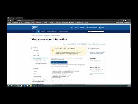 How to Create a Secure Online Account With the IRS