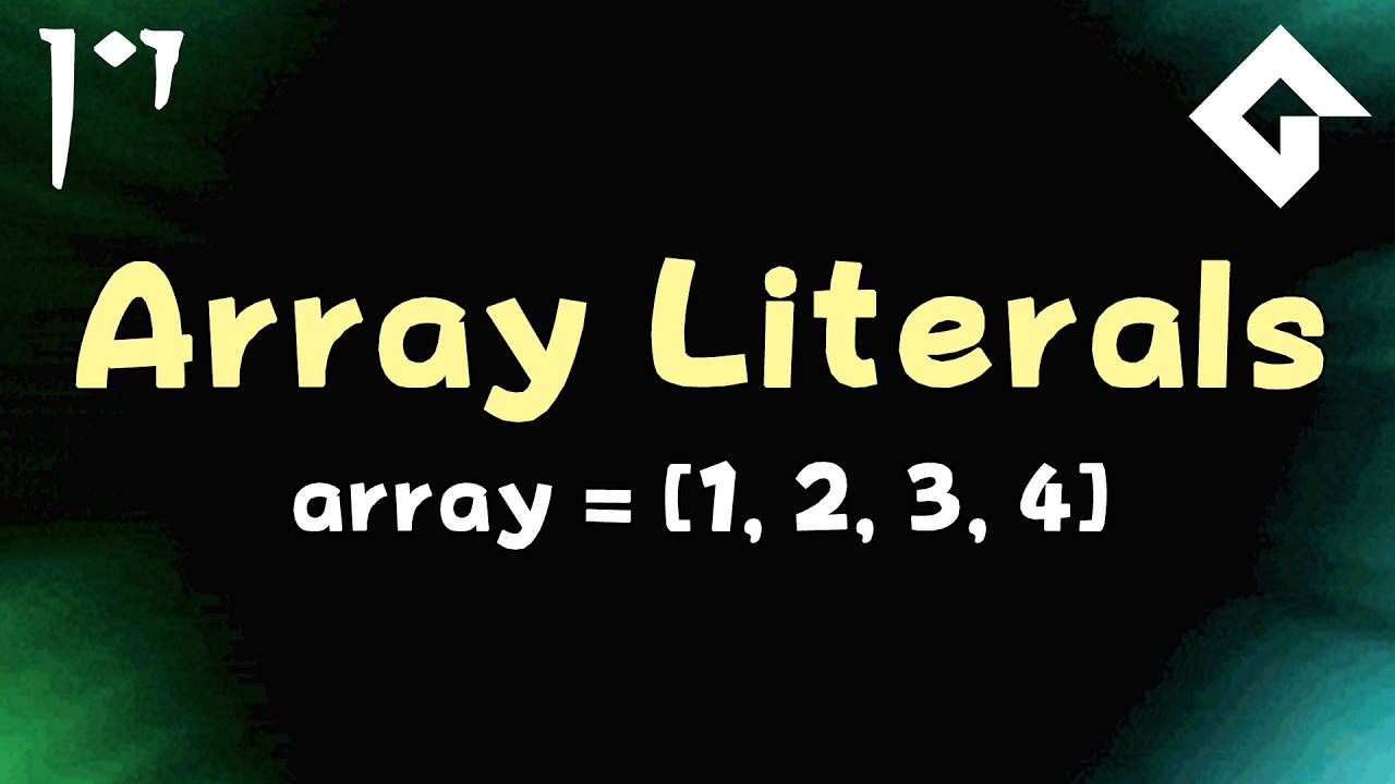 Array Literals - Useful Features in GameMaker