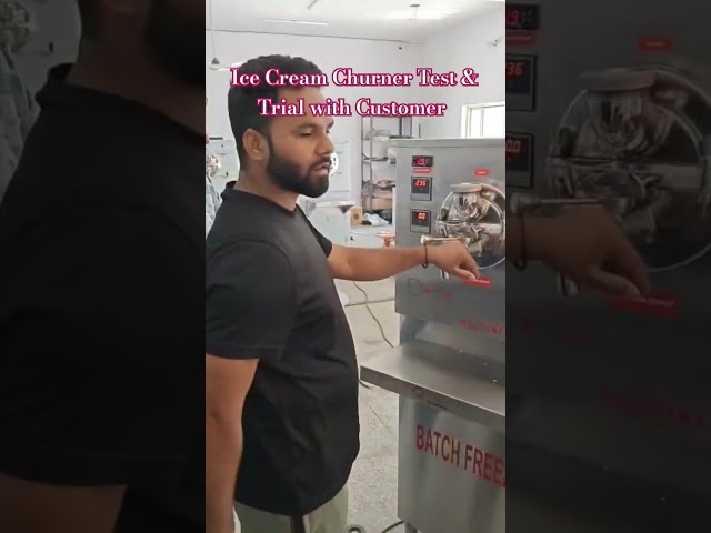Ice Cream Machine - Ice Cream Churner Machine Manufacturer from Greater ...