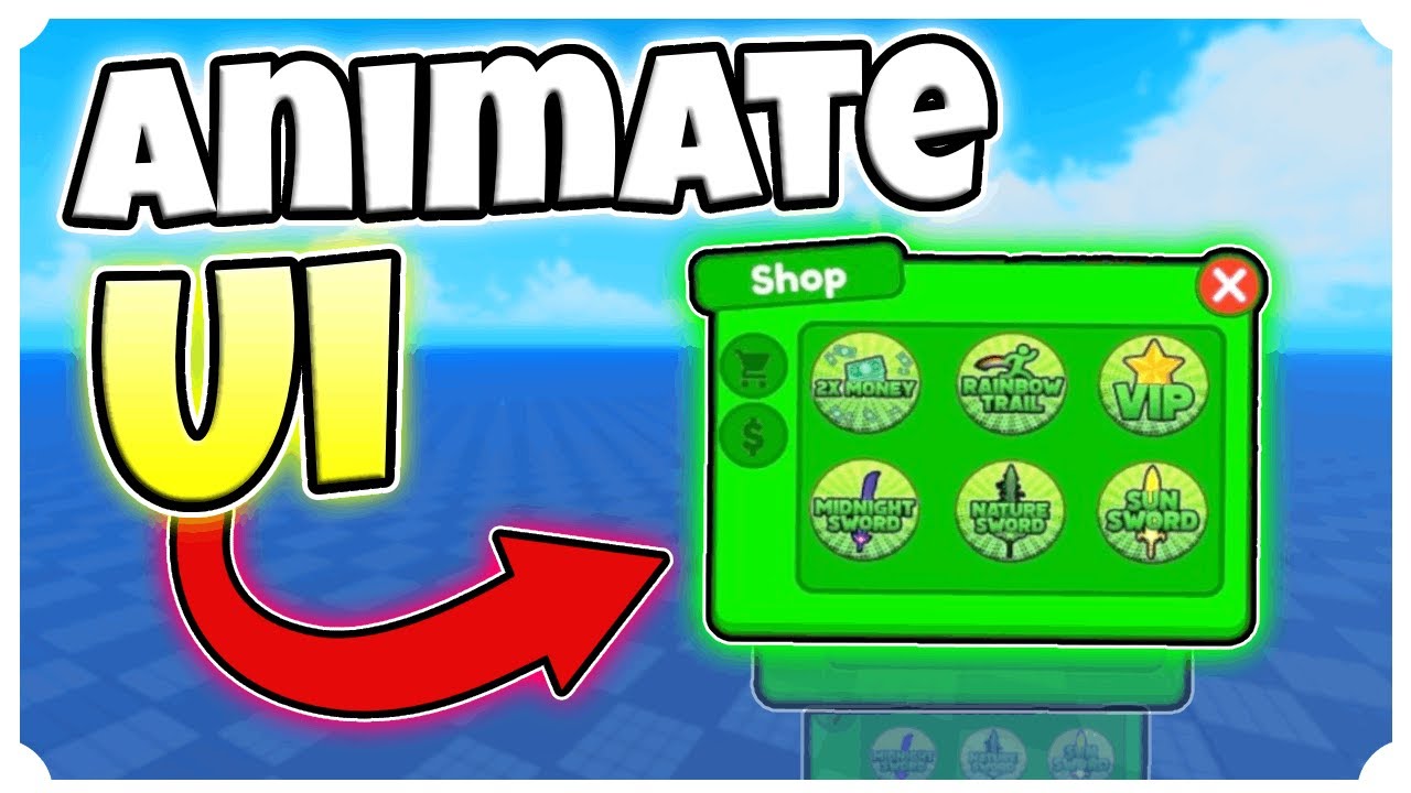 Make SMOOTH UI Animations in Roblox studio!