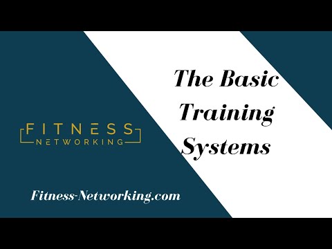 The different training systems, strength, power & endurance. What you need to know before you start