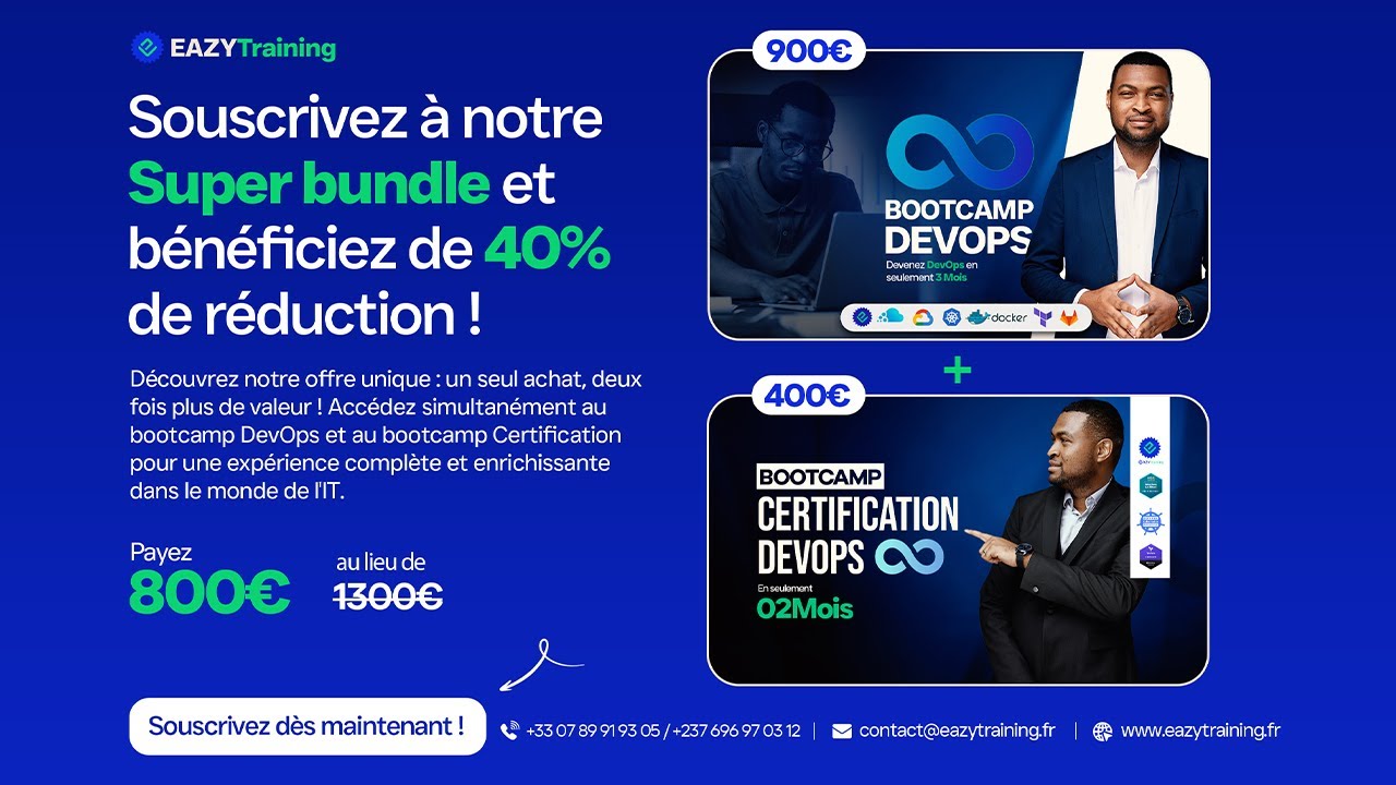Offre Bundle : Devenez devops et passez des certifications en même temps