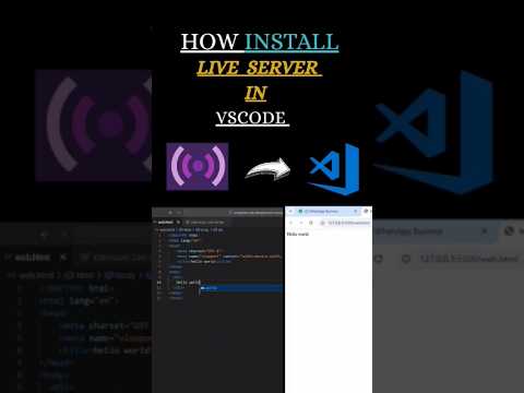 How To Install Live Server In Visual Studio Code|Benefit of Live Server#liveserver #webdesign#coding