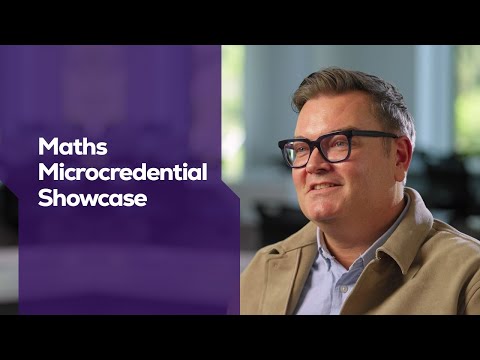 Maths Microcredential Showcase