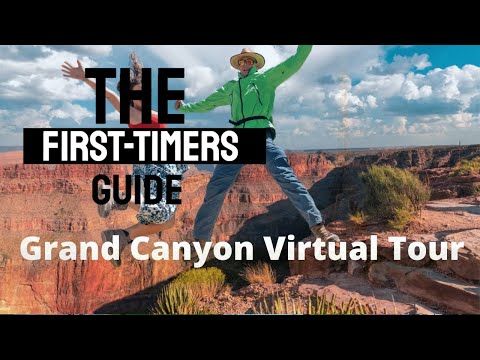 The First-Timers Guide to the Grand Canyon Virtual Tour - Bullhead City Guide Travel Vlog!