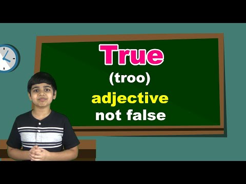 Synonyms for Words | True
