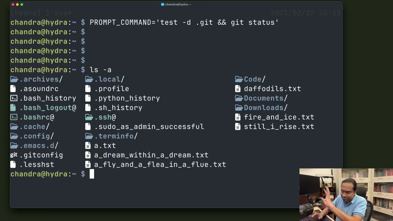 Bash Tips: Running Custom Commands Automatically Before Printing the Bash Prompt